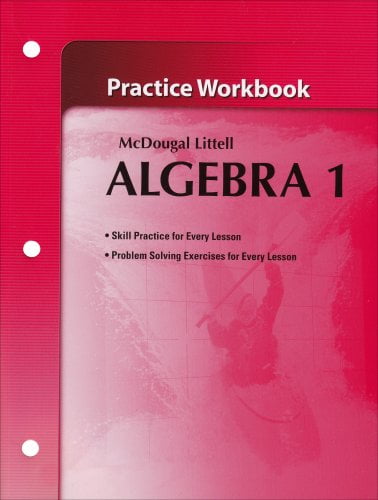 Pre-Owned Holt McDougal Larson Algebra 1 : Practice Workbook - Walmart.com