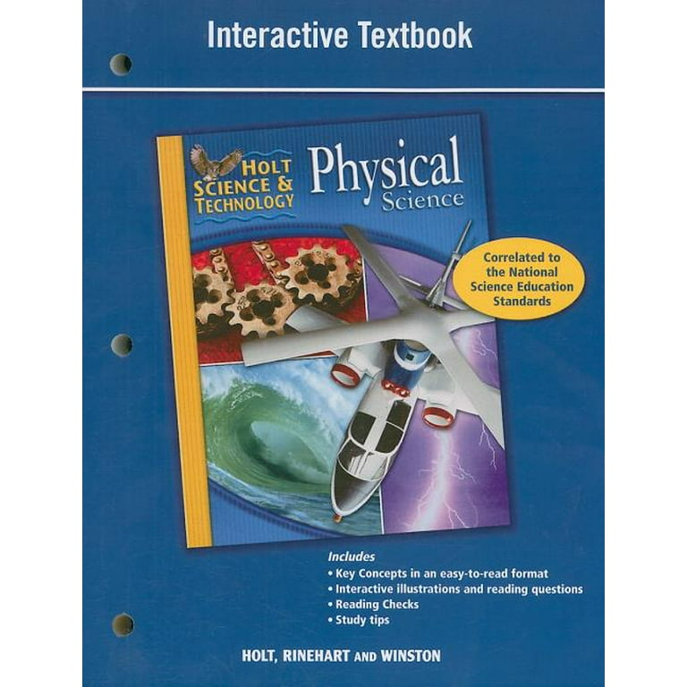 Physical Science Textbook Holt