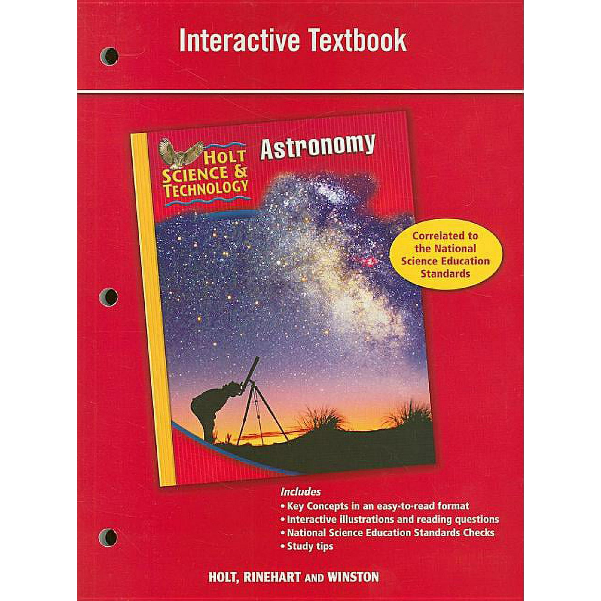 Red Astronomy Textbook