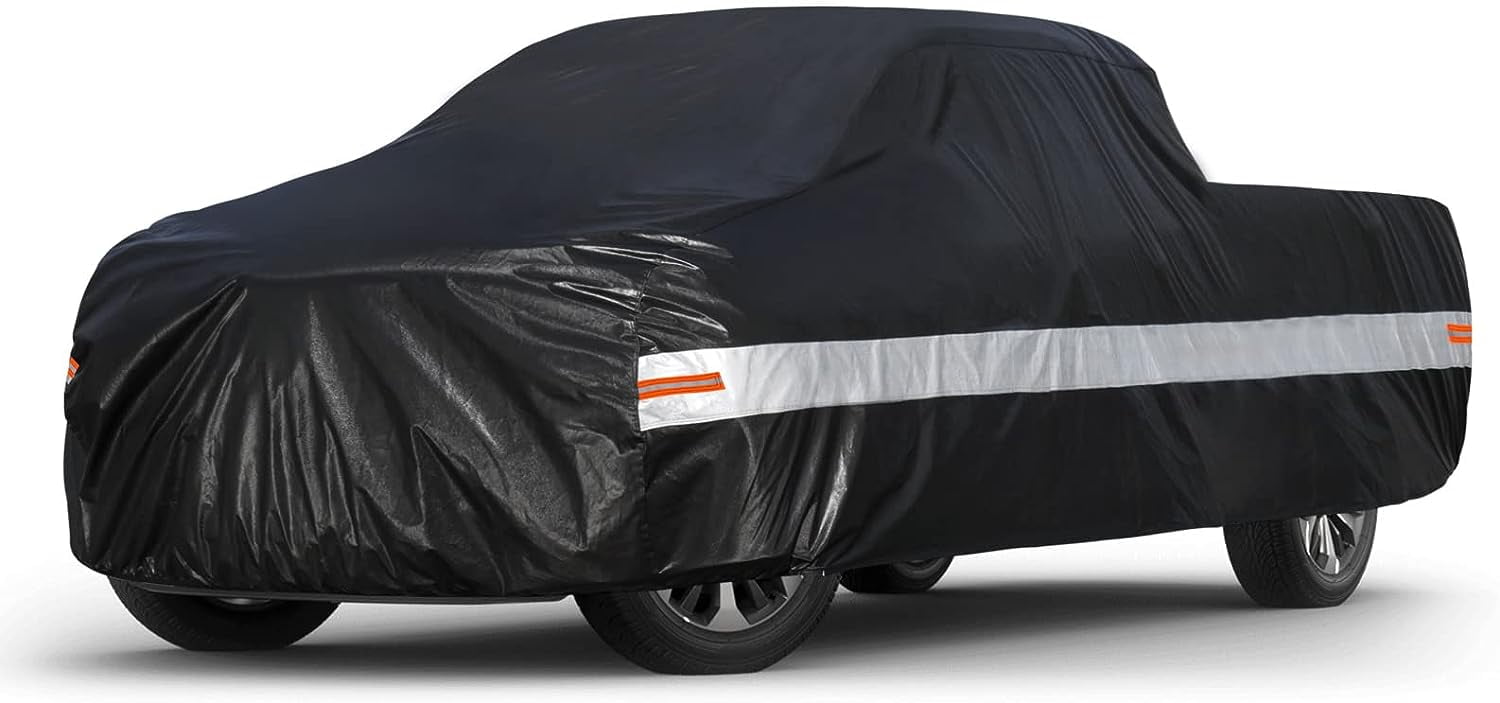 Holthly Truck Cover Heavy Duty Outdoor Waterproof All Weather, Size A14 ...