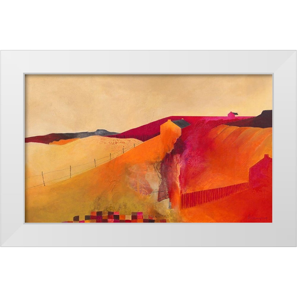 Holtkamp, Margreet 18x12 White Modern Wood Framed Museum Art Print ...