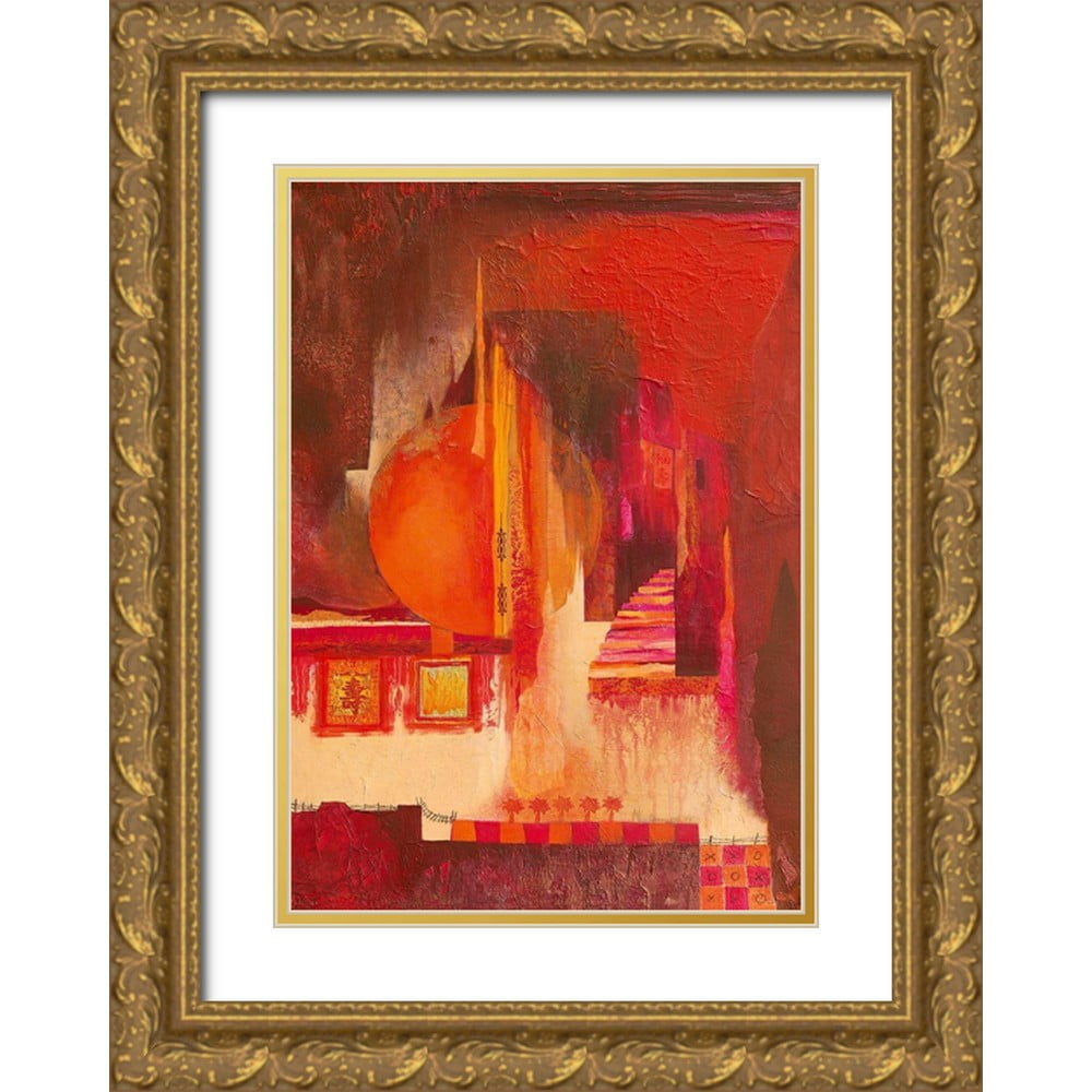 Holtkamp, Margreet 24x32 Gold Ornate Wood Framed with Double Matting ...