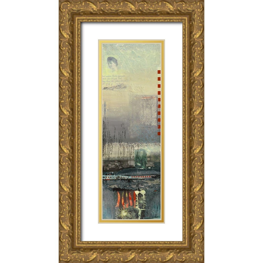 Holtkamp, Margreet 9x18 Gold Ornate Wood Framed with Double Matting ...