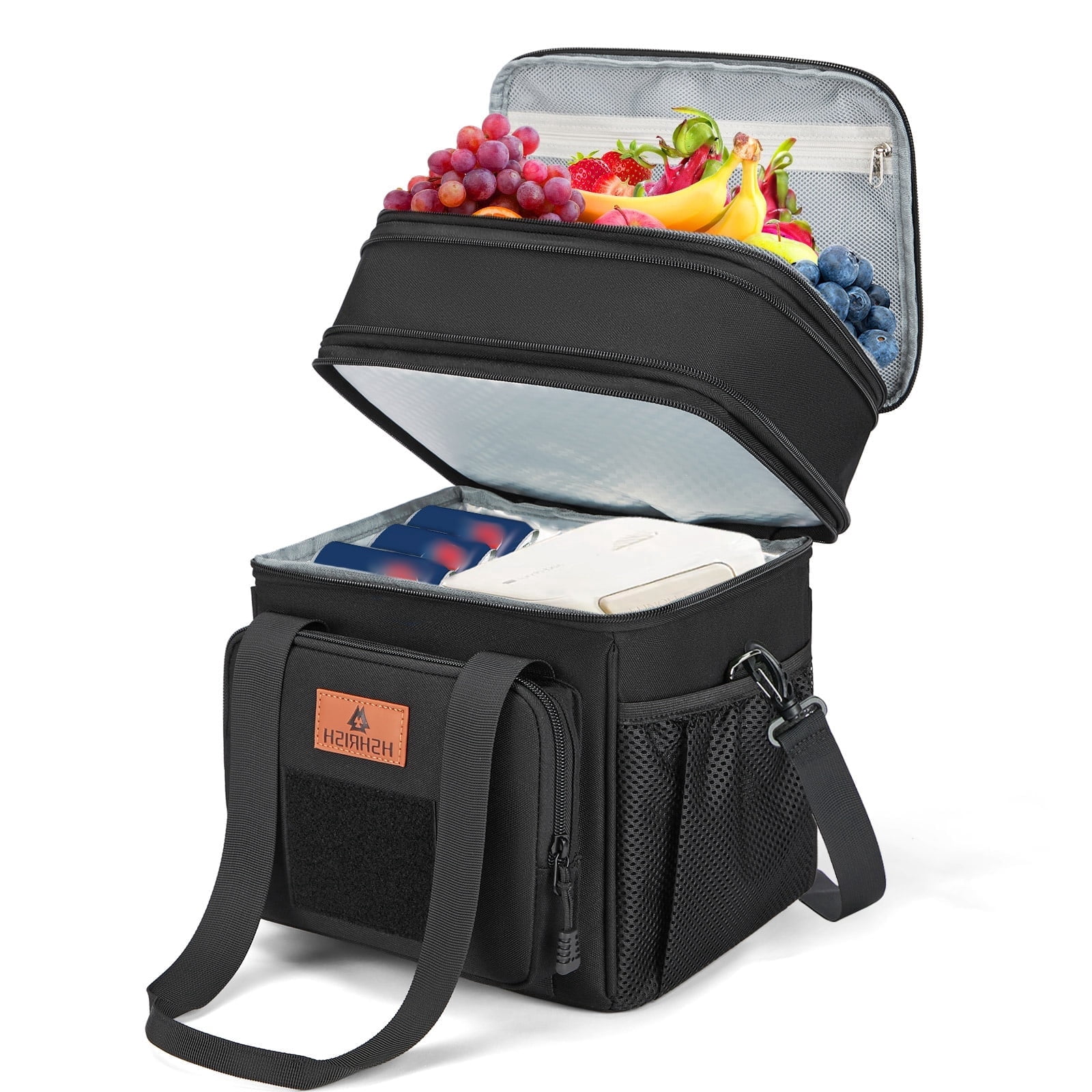 Holuxer Expandable XLarge Tactical Lunch Box for Adults, Leakproof ...