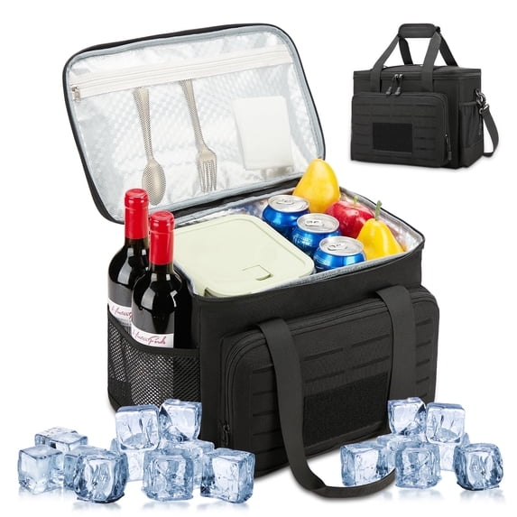 Holuxer Soft Cooler Bags Insulated Lunch Box for Men, Extra Large Sided ...
