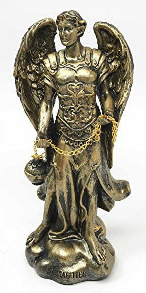 Holy Archangel Saint Sealtiel Selaphiel Prayer of God Worship Intercession Collectible Figurine ...