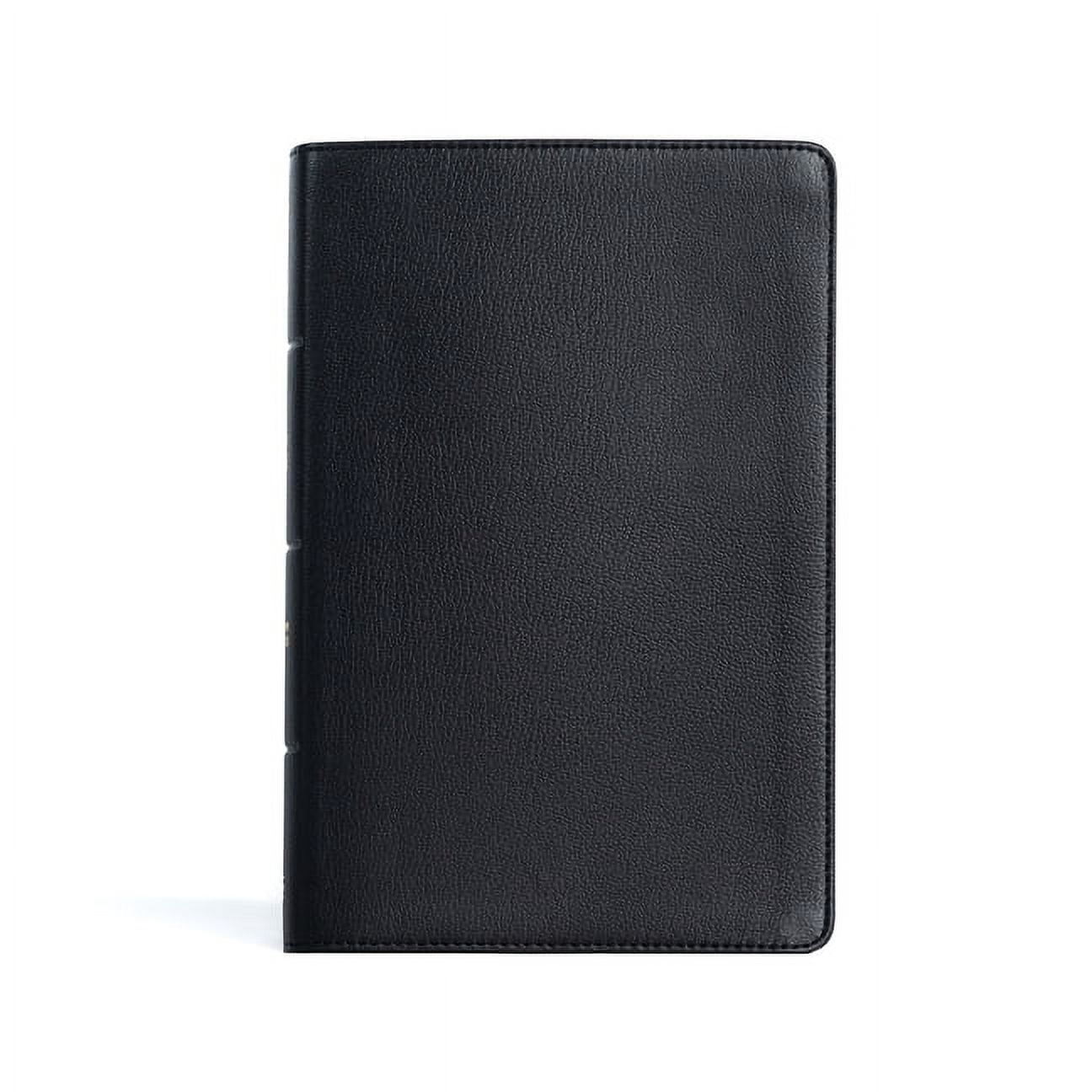 CSB Personal Size Giant Print Bible, Black Genuine Leather, (Hardcover ...