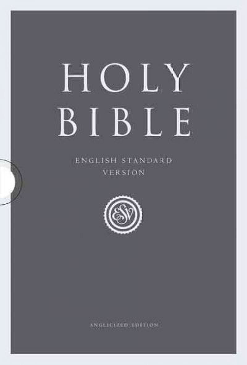 Holy Bible: English Standard Version (ESV) Anglicised Black - Walmart.com