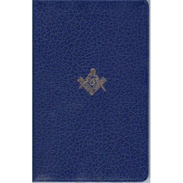 KJV Holy Bible: Masonic Edition, Blue Imitation Leather (Hardcover ...