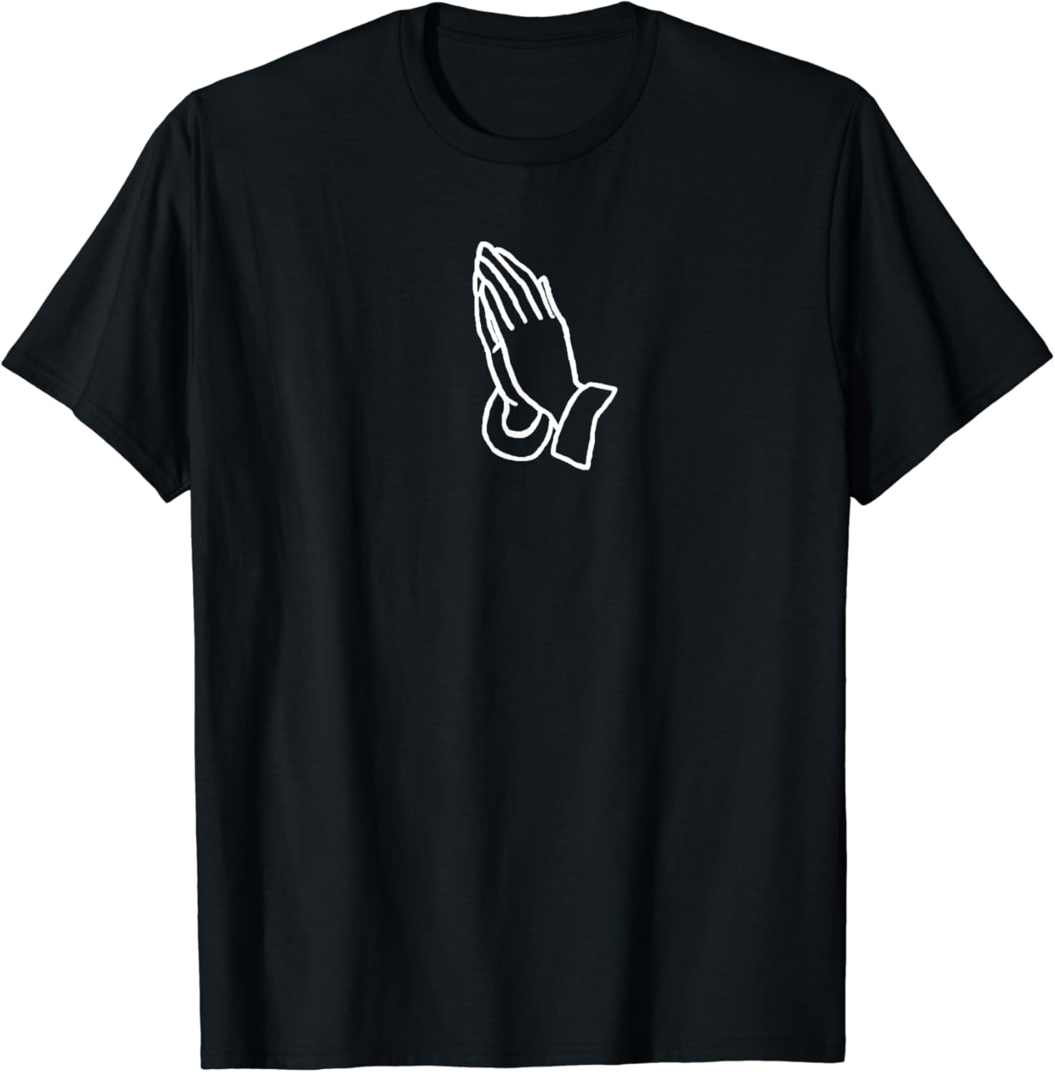 Holy Blessed Prayer Religion Church Christian Praying Hands T-Shirt ...