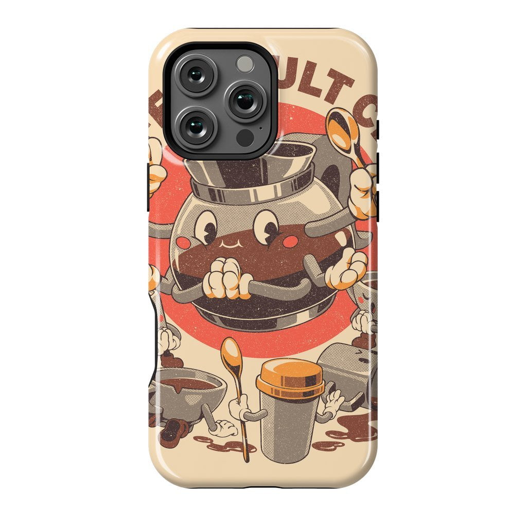 Holy Coffee Club Phone Case Compatible with iPhone 11 to 16 Pro Max ...