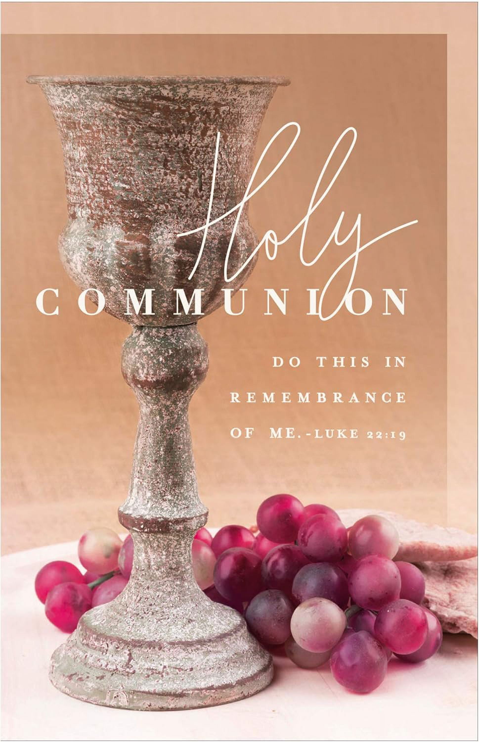 Holy Communion Church Bulletins Church Bulletin Package Of 100 ...