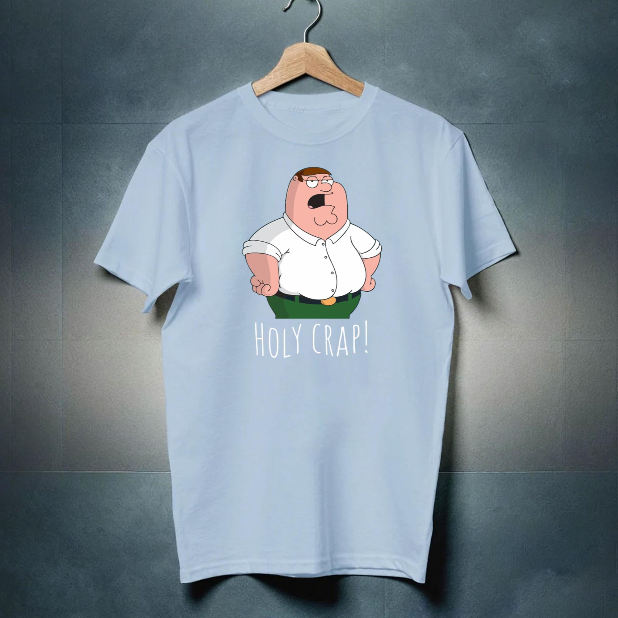 Holy Crap Meme Shirt – Cartoon Dad Humor Graphic Tee New Instock-TH1676 ...
