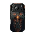 Holy Cross Armor Fire Iron Rustic Faith Symbol Phone Case with iPhone ...