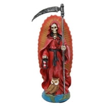 10.5" Tall Holy Death Santa Muerte With Scythe And Scales Day of The ...