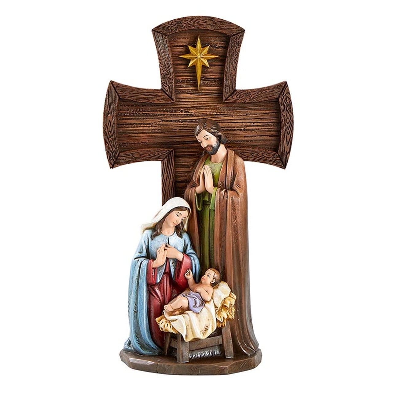 Holy Family Cross Figurine - Walmart.com
