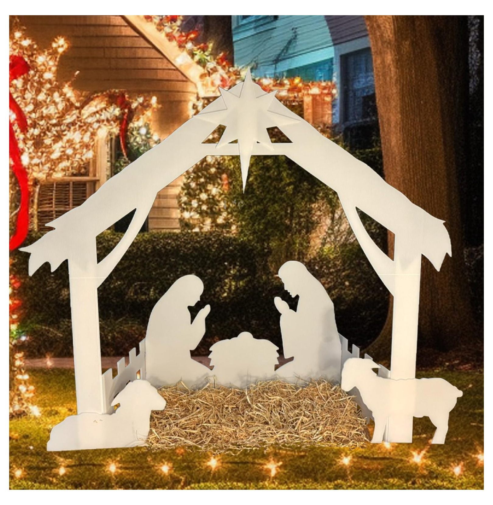 Holy Family Scene | Nativity Scene | The Birth of Jesus | Nativity Set ...