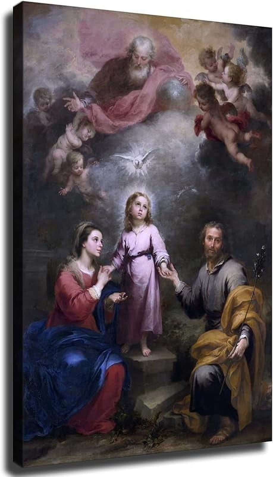 Holy Family The Heavenly and Earthly Trinities Poster HD Printing ...