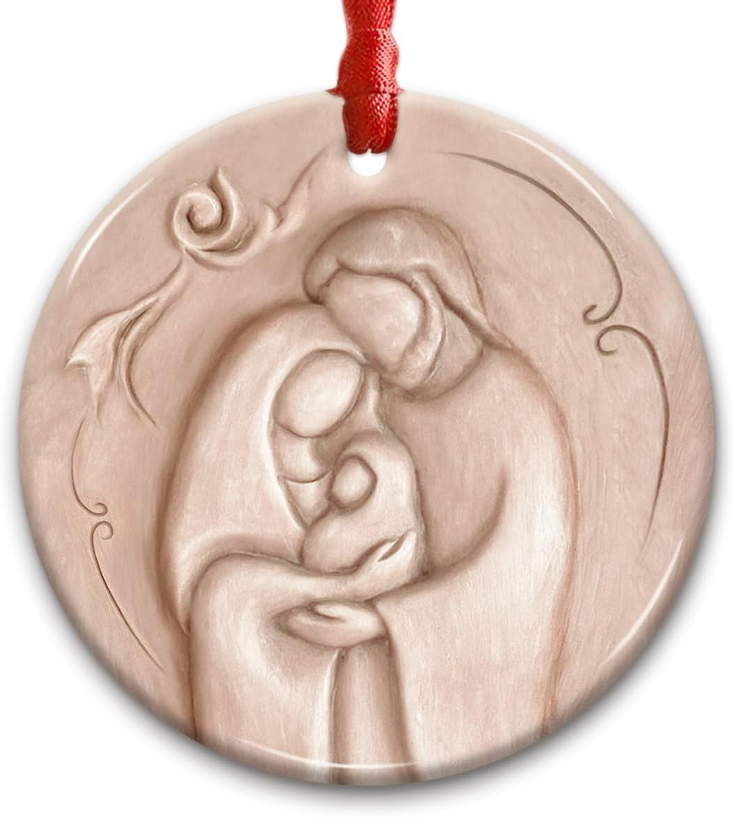 Holy Family Tradition Ornament 2025 - Religious Nativity Scene Ornament ...