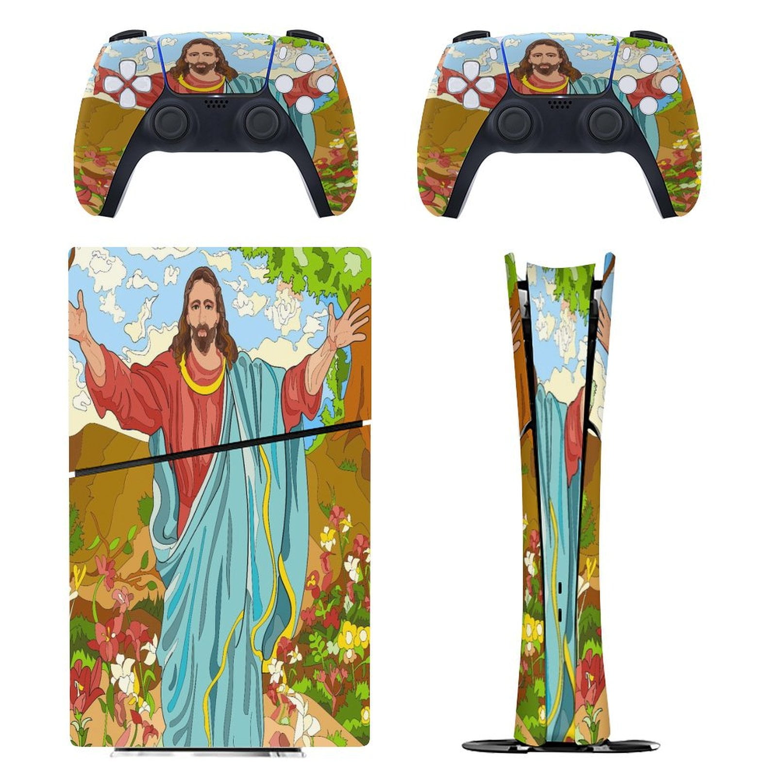 Holy Father, Jesus, Faith PS5/PS5 Slim Digital Disc Skin Sticker For ...