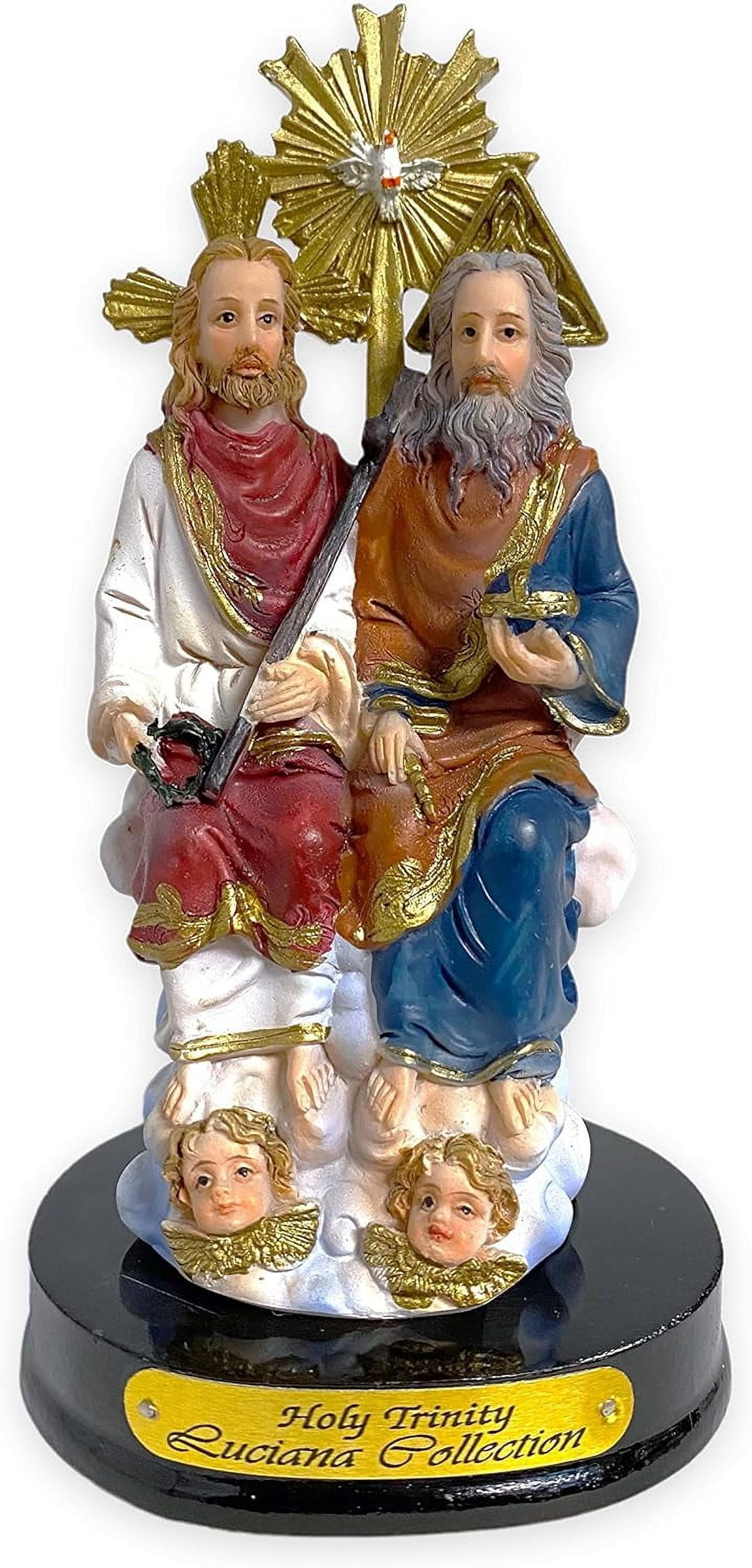 Holy Father Son Holy Spirit Religious Statue Figurine Estatua Santisima ...