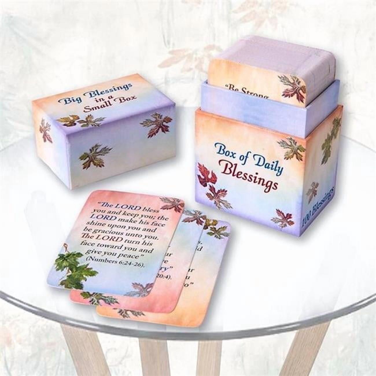 Holy Land Gifts 407591 Box of Daily Blessings - 100 Cards - No.8244 ...