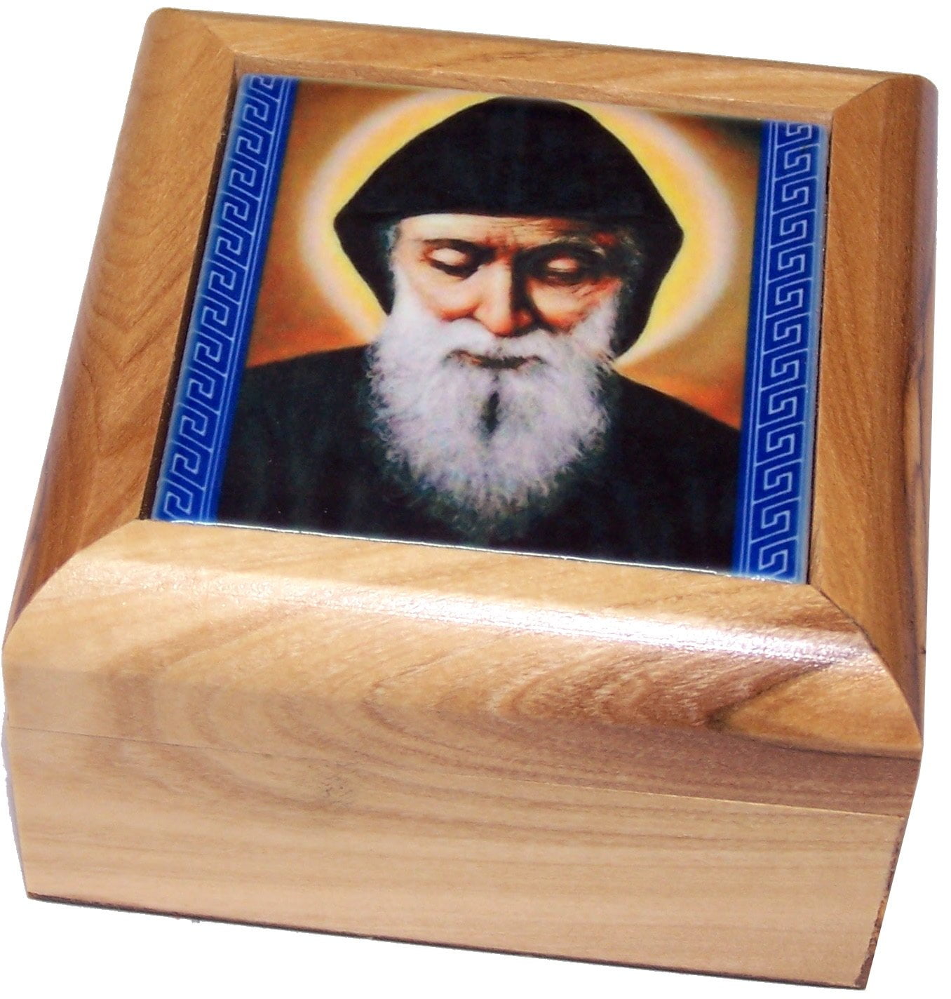 Holy Land Market First Communion Box - Rosary Box - Bethlehem Olive ...