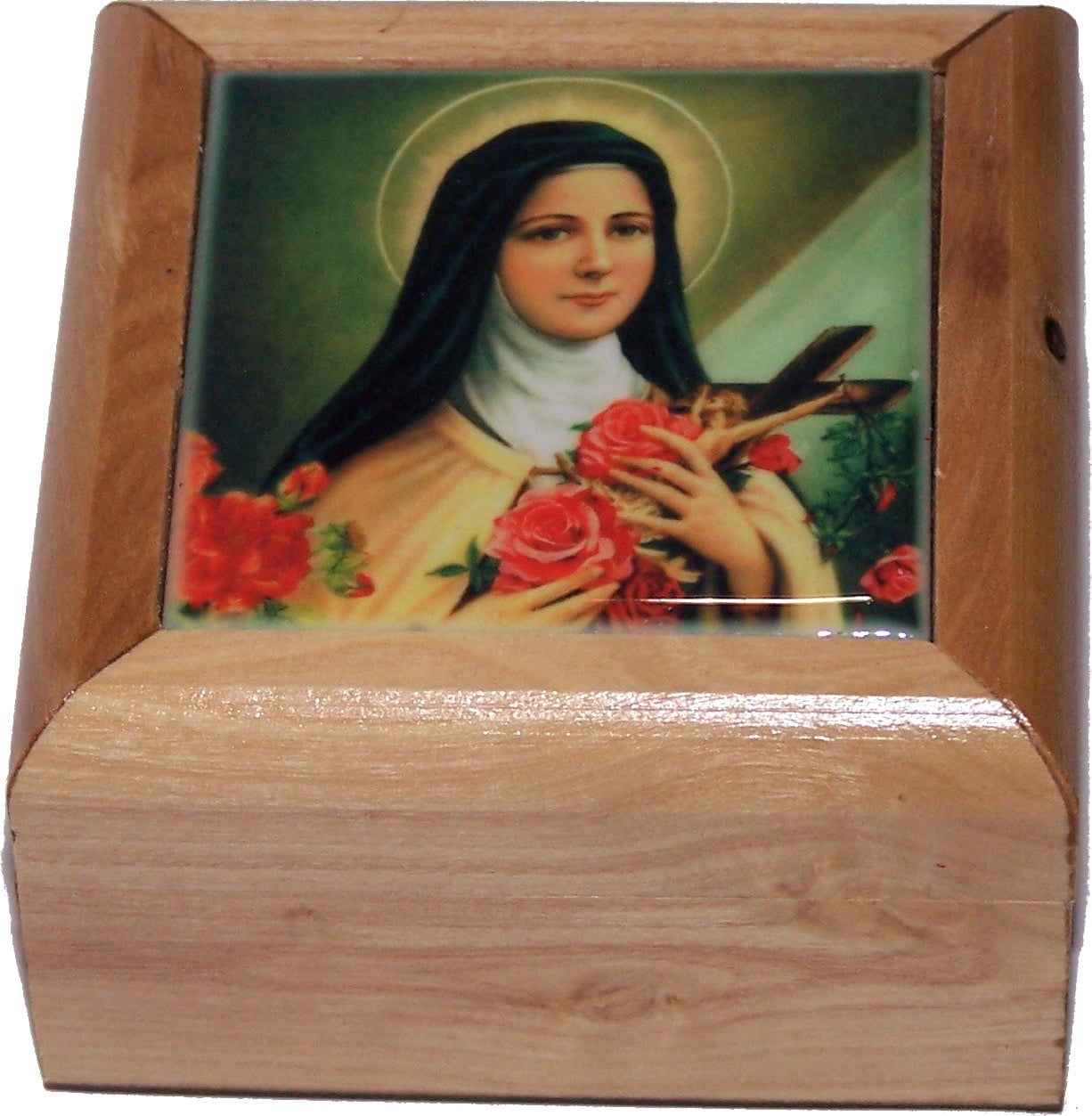 Holy Land Market First Communion Box - Rosary Box - Bethlehem Olive ...