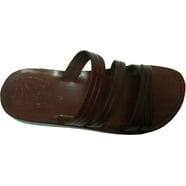 Holy Land Market Men/Women Biblical Jesus Leather Sandals/Slides From ...