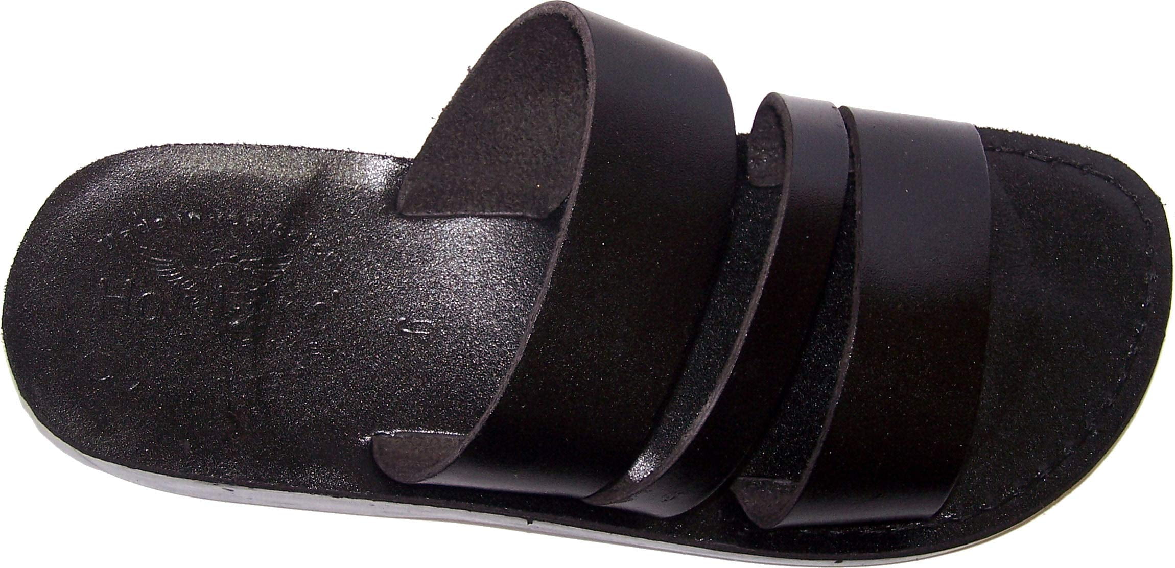 Holy Land Market Men/Women Biblical Jesus Leather Sandals/Slides From ...