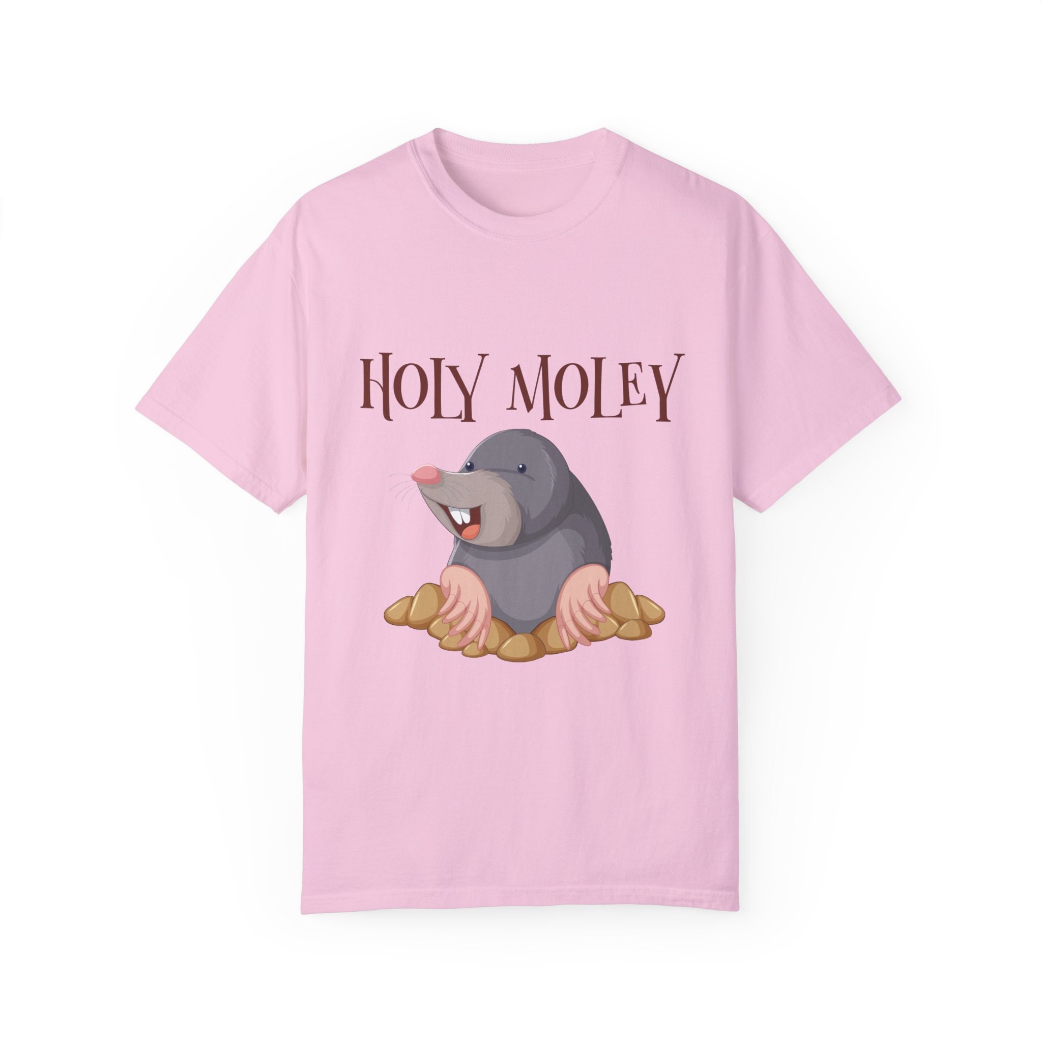 Holy Moley Funny T Shirt, Adult Unisex Gildan Tee, Animal, Garden Mole ...