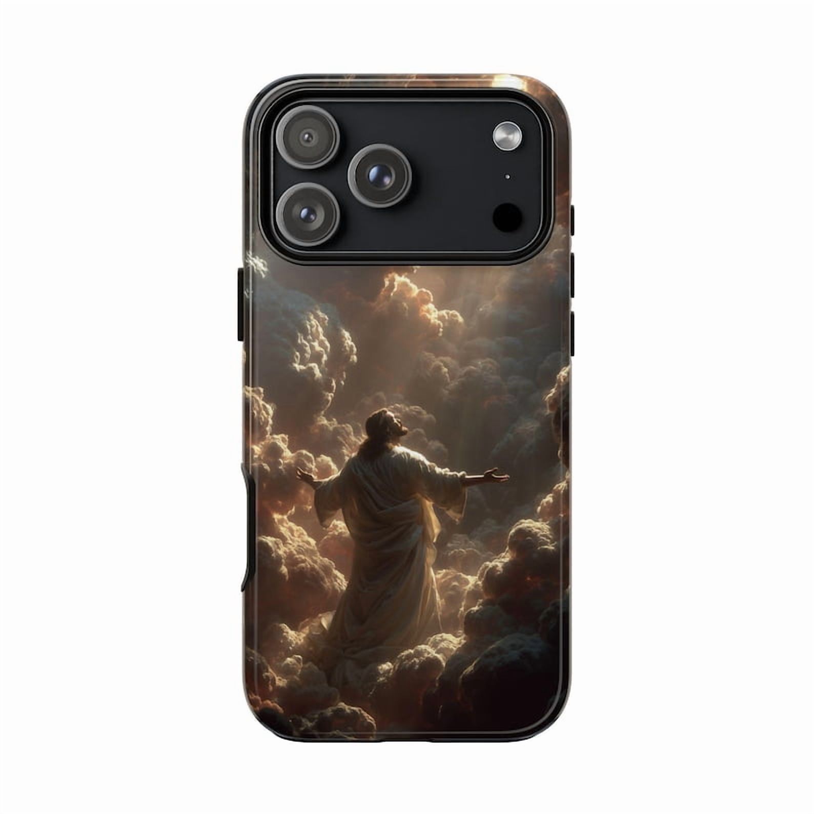 Holy Radiance Phone Case Jesus Christ Faith Inspired Bright Religious ...