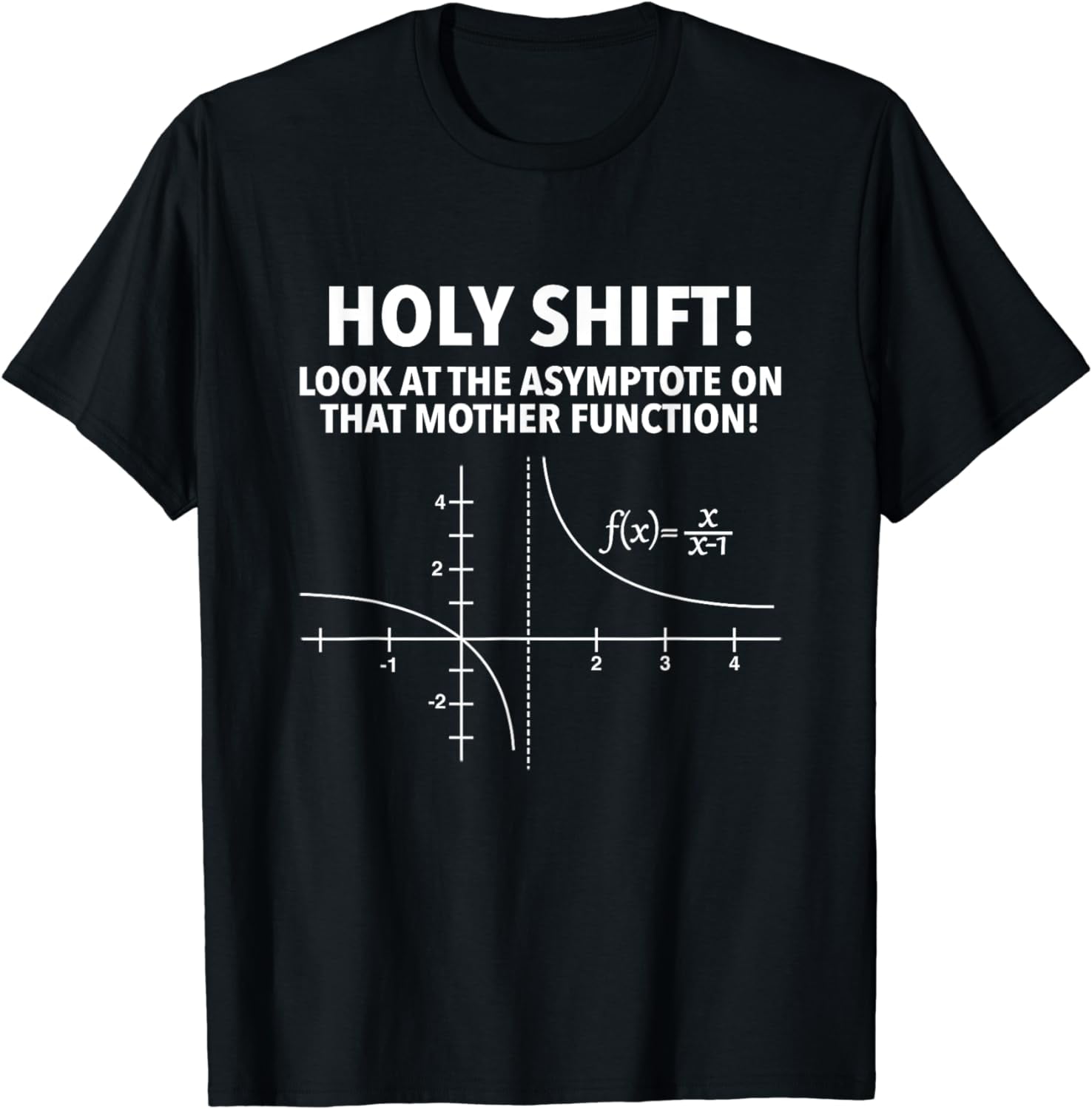 Holy Shift Look At The Asymptote On That Mother Function T-Shirt ...