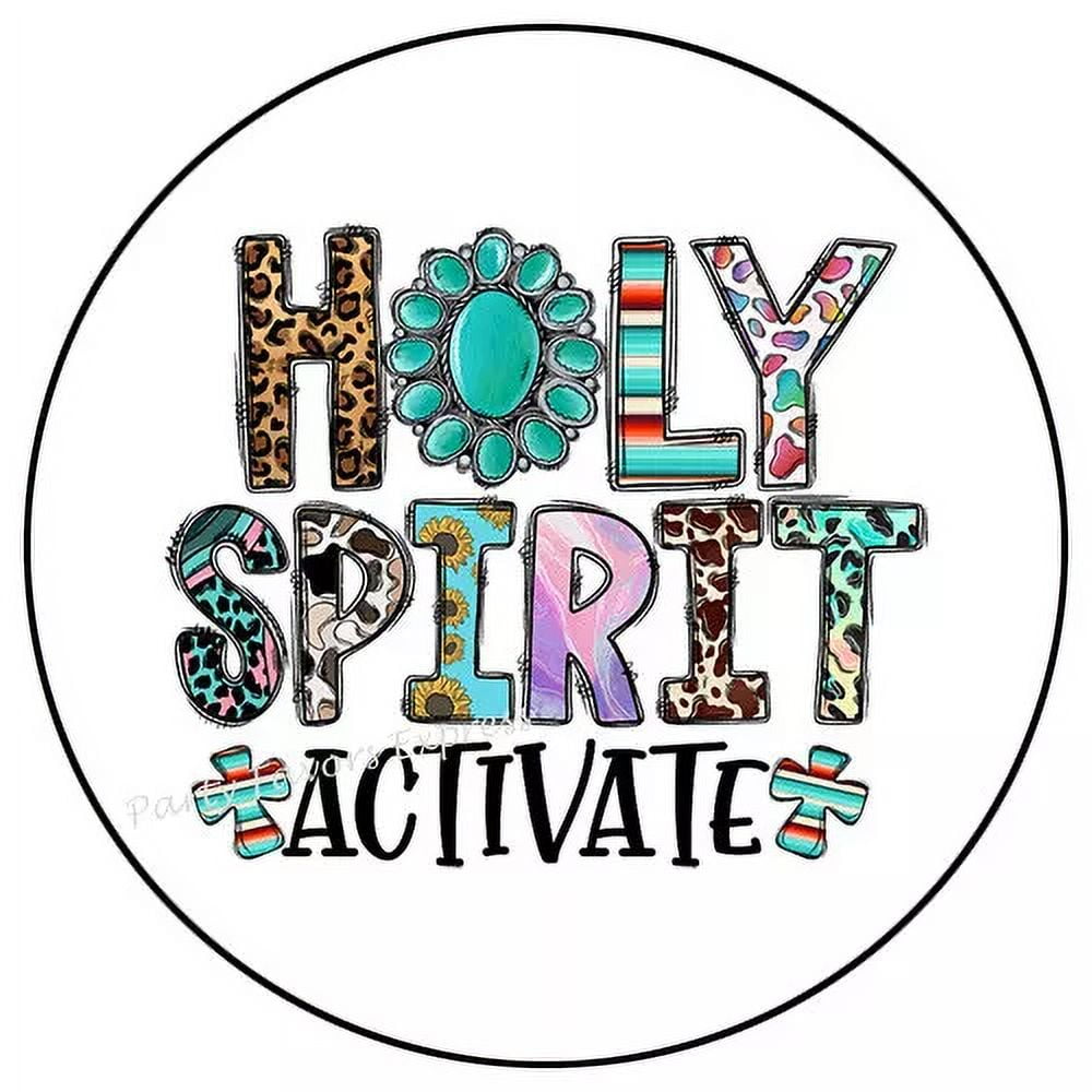 Holy Spirit Activate Sticker Party Favors Sticker Envelope Seals Labels ...