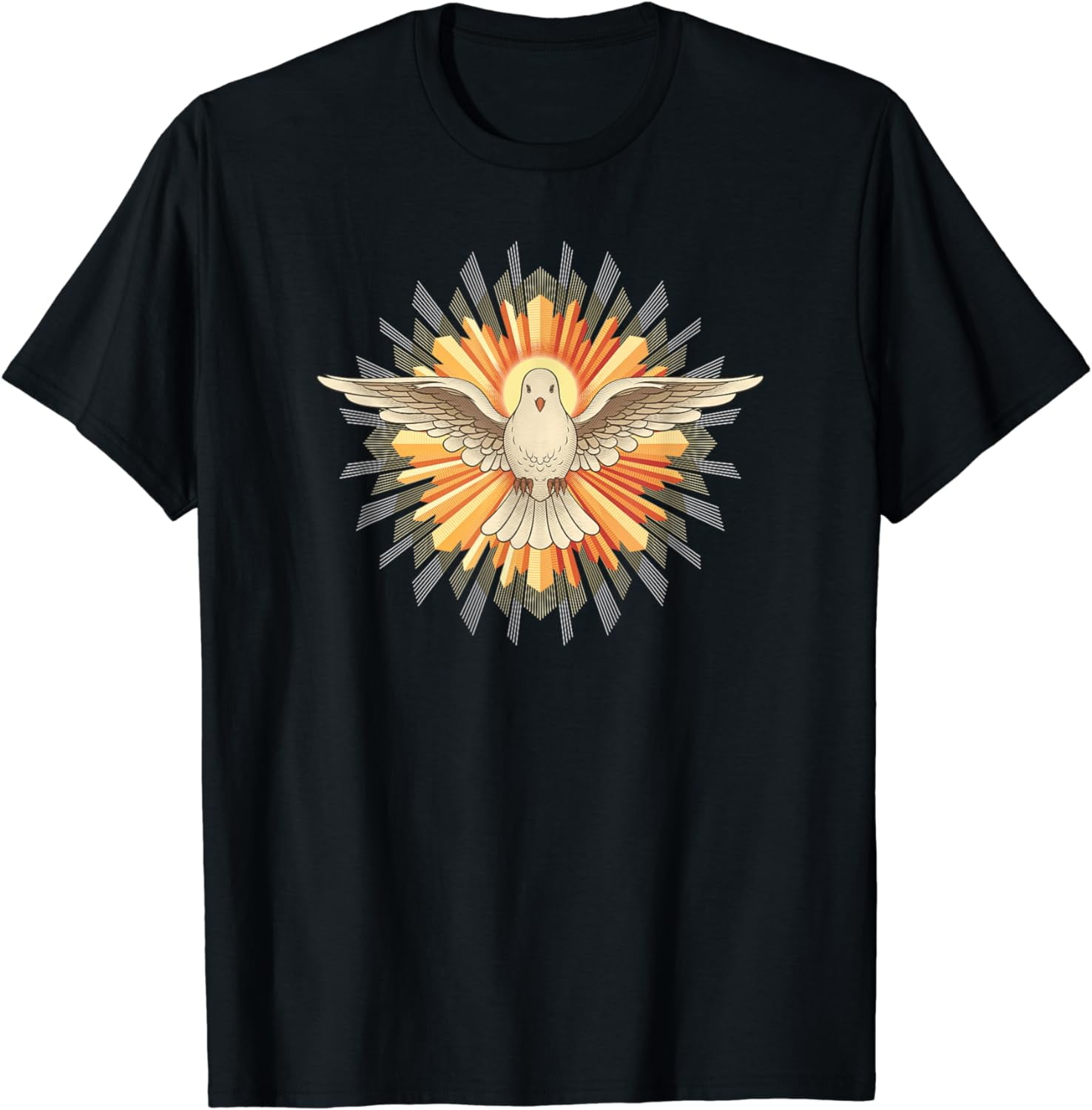 Holy Spirit Dove Christian Pentecost T-Shirt - Walmart.com