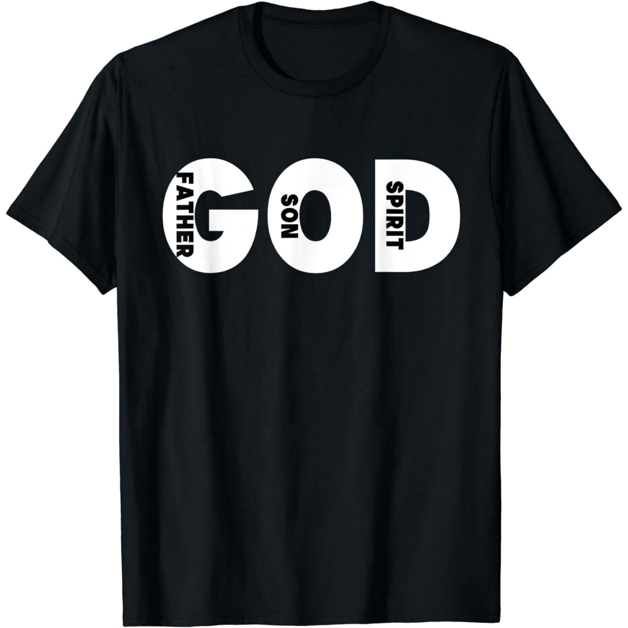 Holy Trinity God Three Persons Father Son Holy Spirit pure cotton T ...