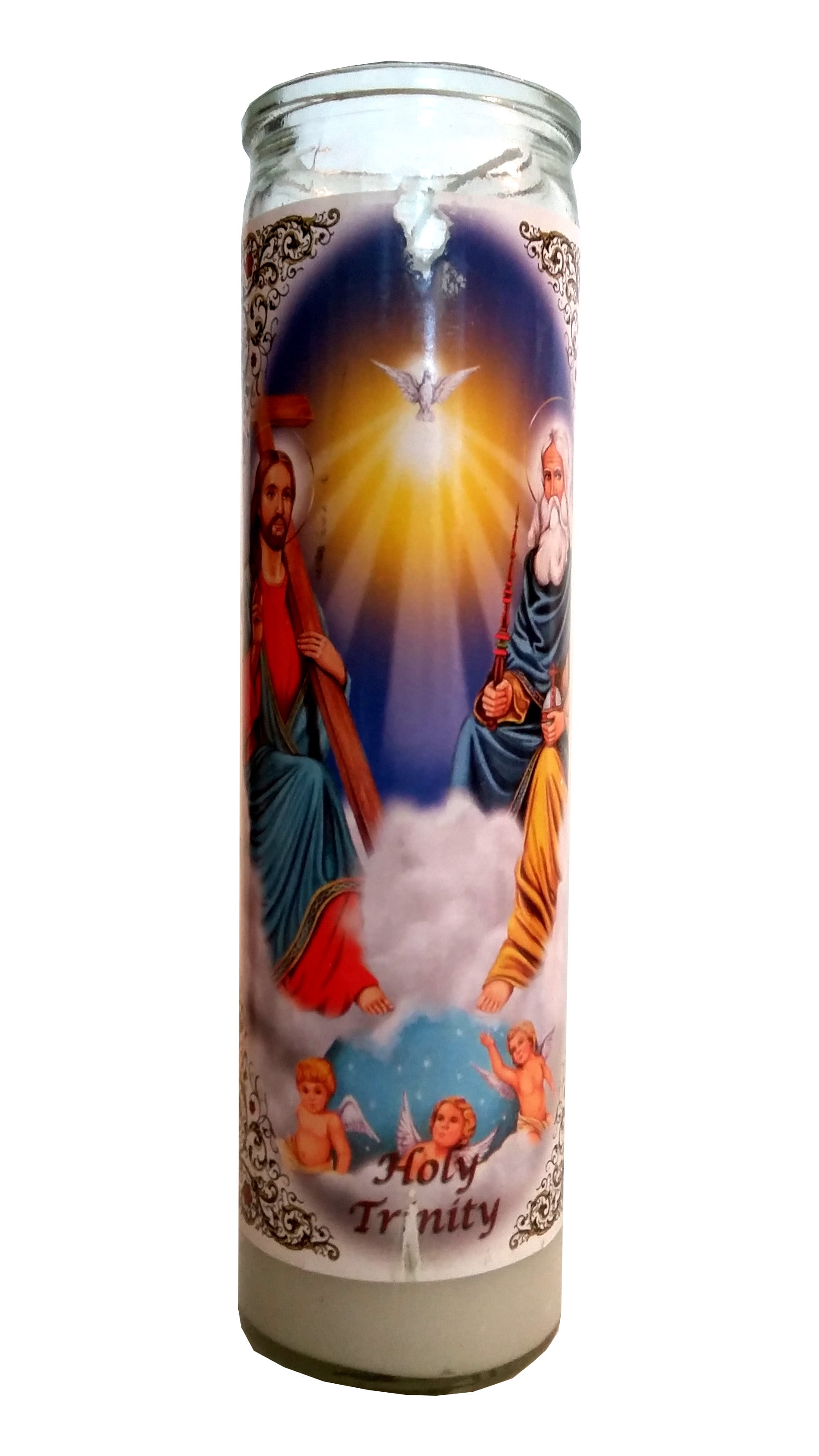 Holy Trinity (Santisima Trinidad) Devotional Candle - Walmart.com
