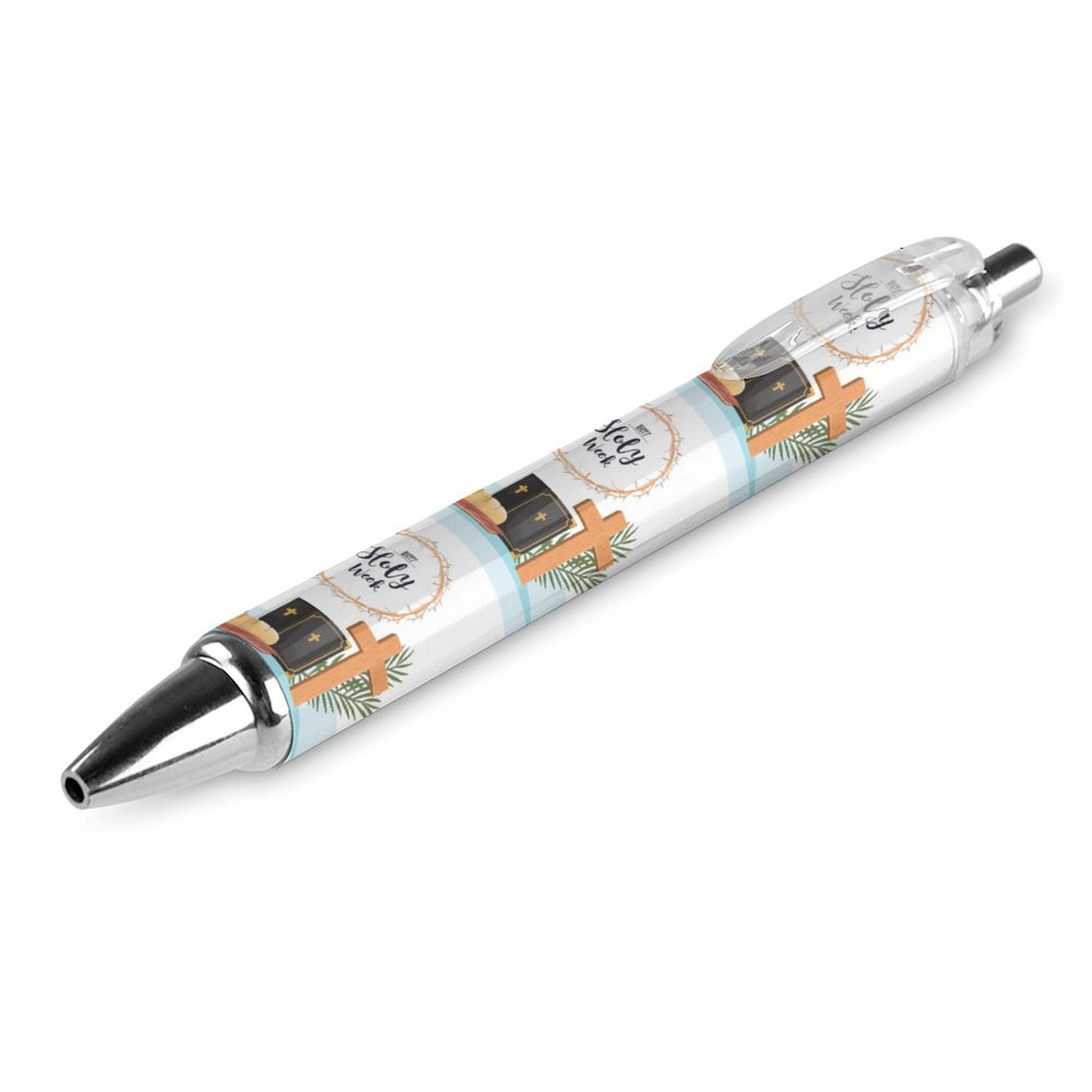 Holy Week Ballpoint Pen Retractable Pens Black Writing Pen Office Ball ...