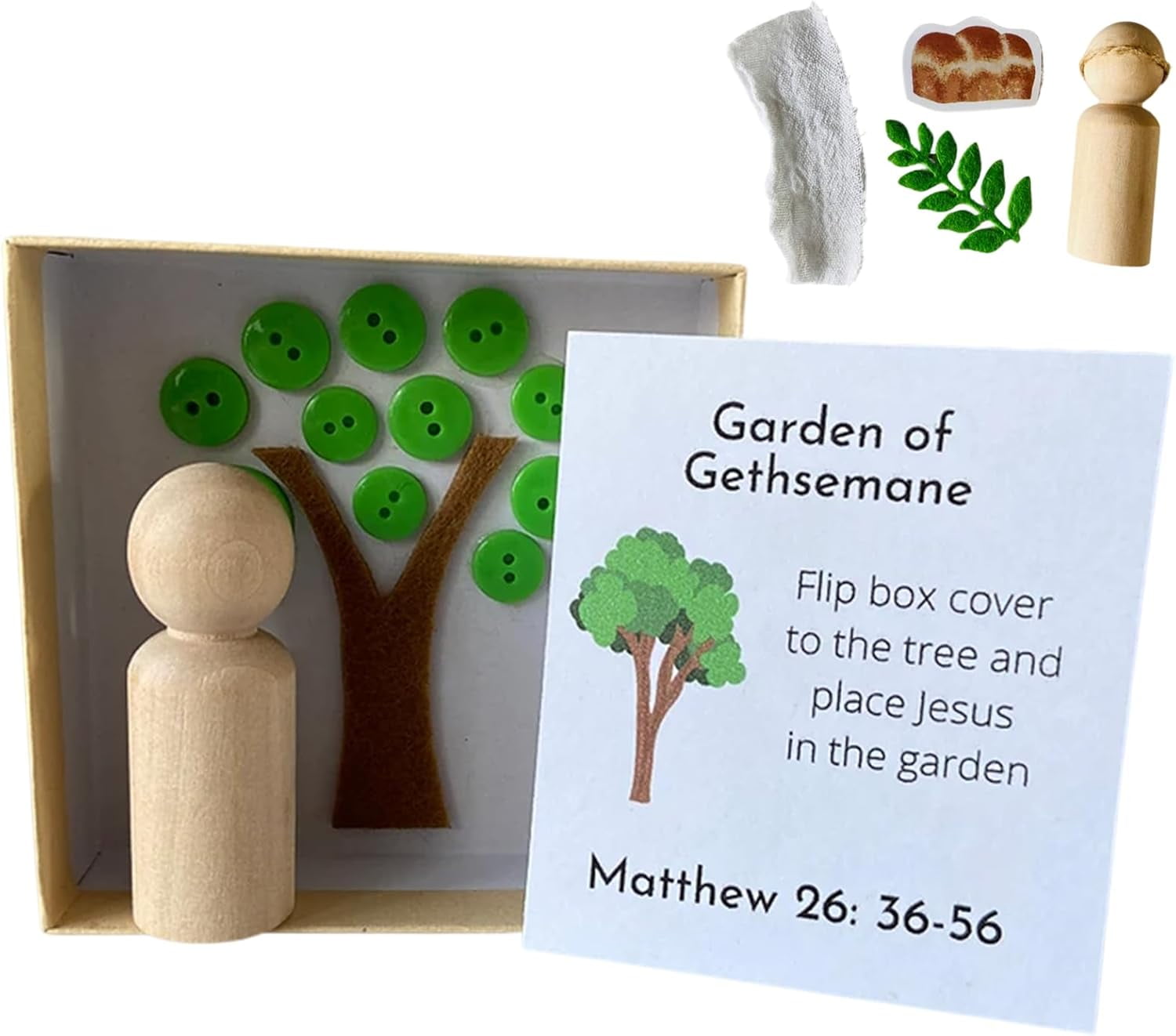 Holy Week Box | Easter Box Set, Religious Easter cards with Box, Fun ...