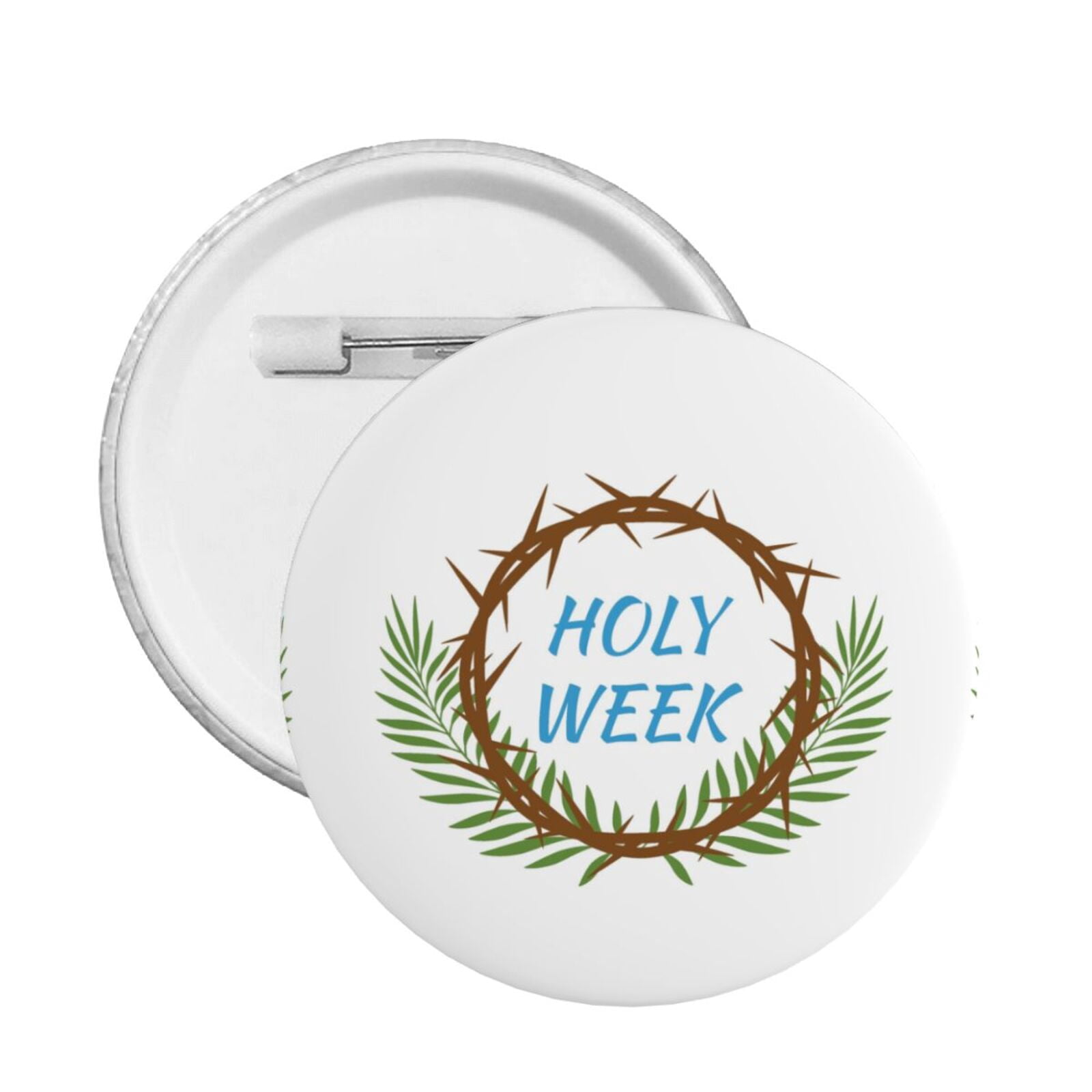 Holy Week Circular Button Fashion Badge Decoration Backpack Clothing ...