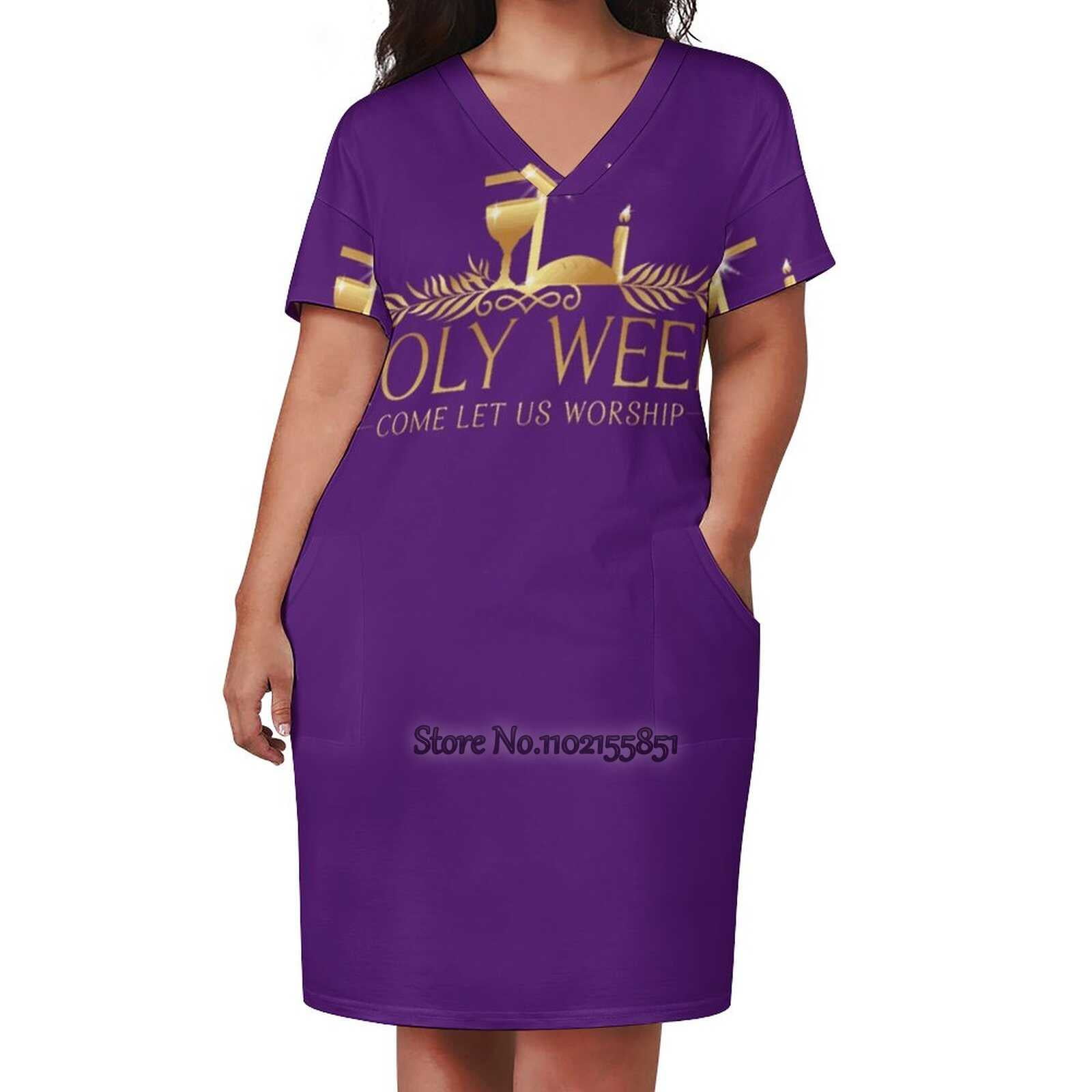 Holy Week Come Let Us Worship Back Lacing Backless Dress Square Neck ...