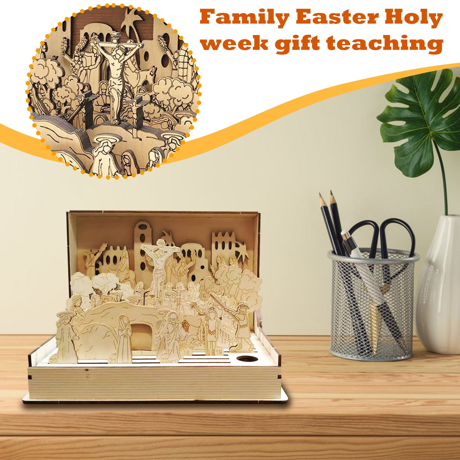 Holy Week Easter Resurrection Decor – Unique Handmade Family Keepsake ...
