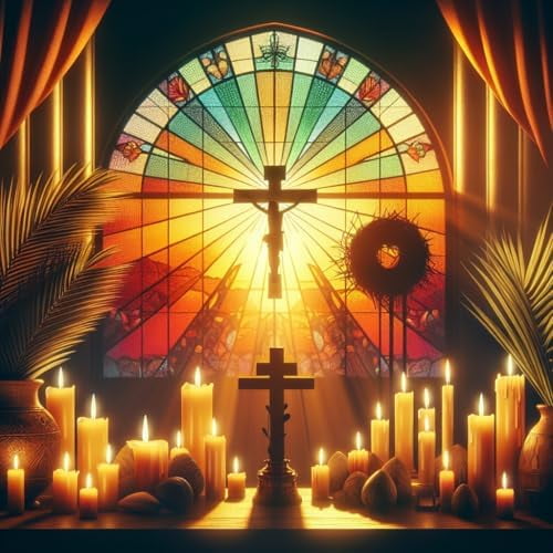 Holy Week Symbols: Pious depictions 1000 Pieces of Adult Jigsaw Puzzle ...
