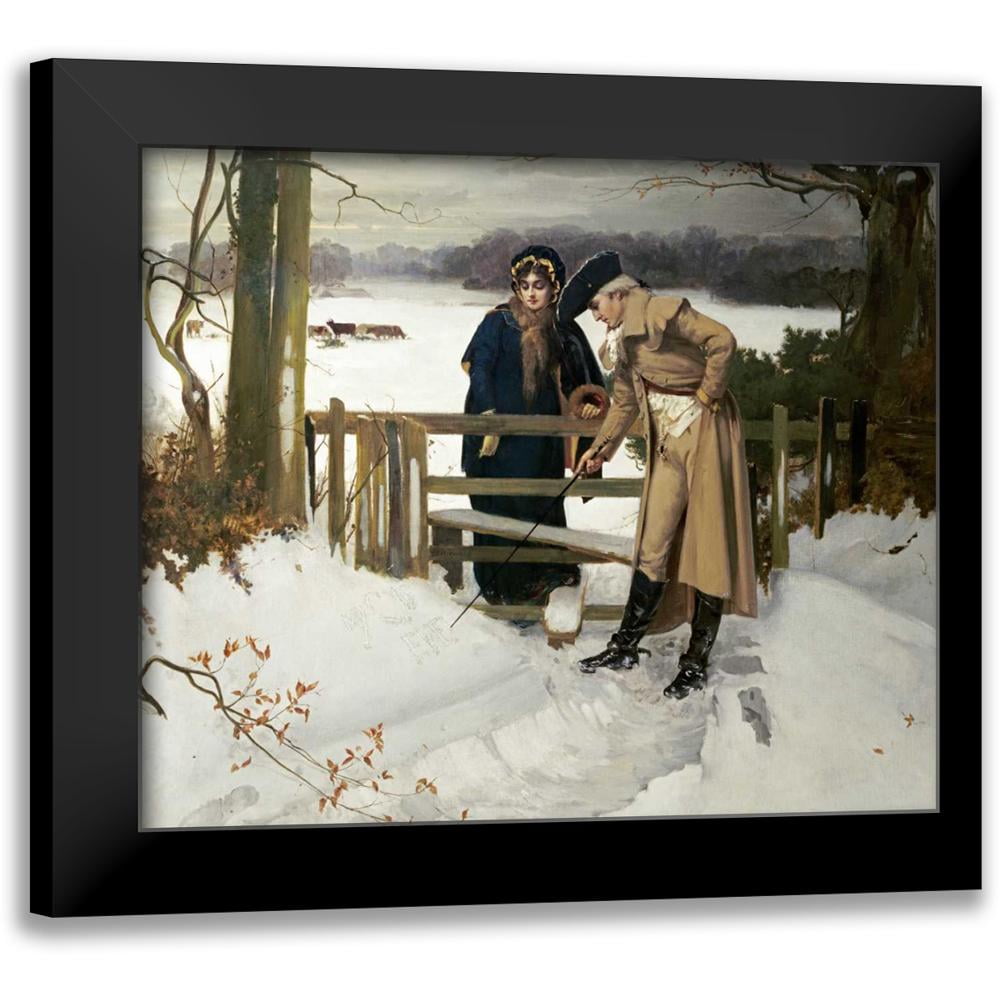 Holyoake, William 17x15 Black Modern Framed Museum Art Print Titled ...