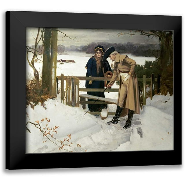 Holyoake, William 17x15 Black Modern Framed Museum Art Print Titled ...