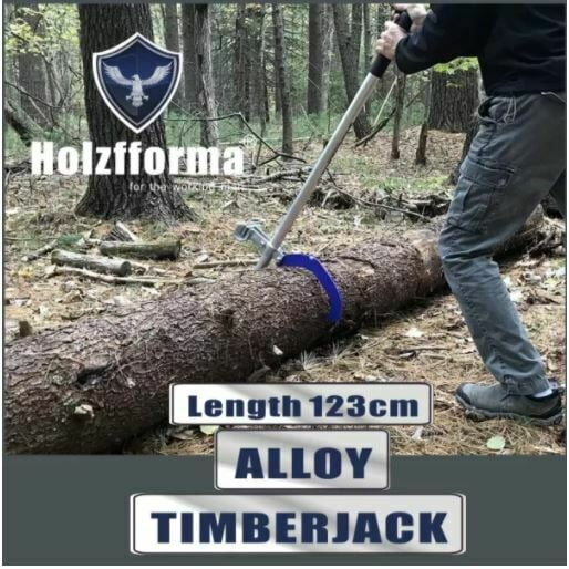 Holz Alloy Timberjack Wood Chuck Log Lifter Roller Fencing Jack Hook ...
