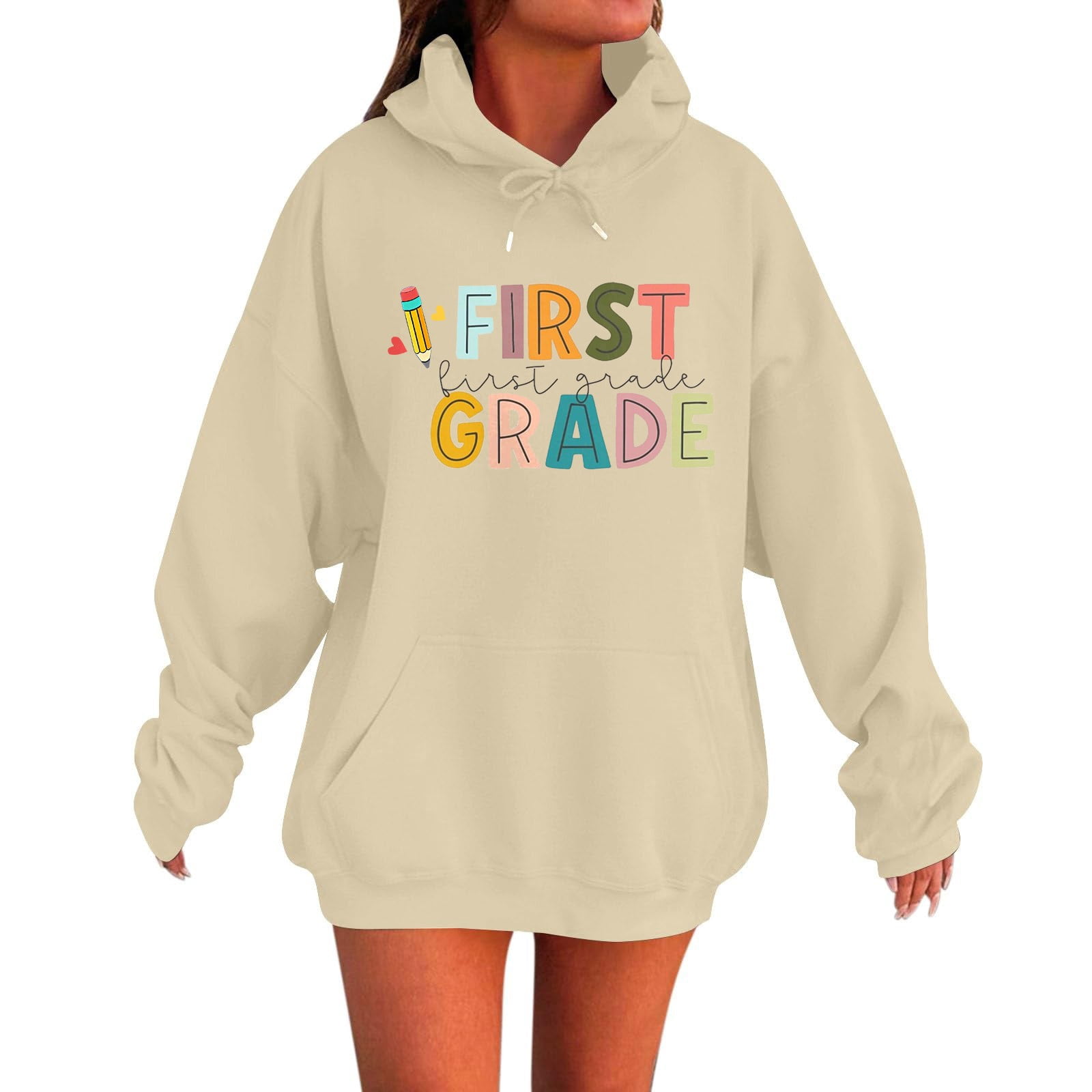 Holzkary Back To School Teacher Shirts Womens Sweatshirt for Women ...