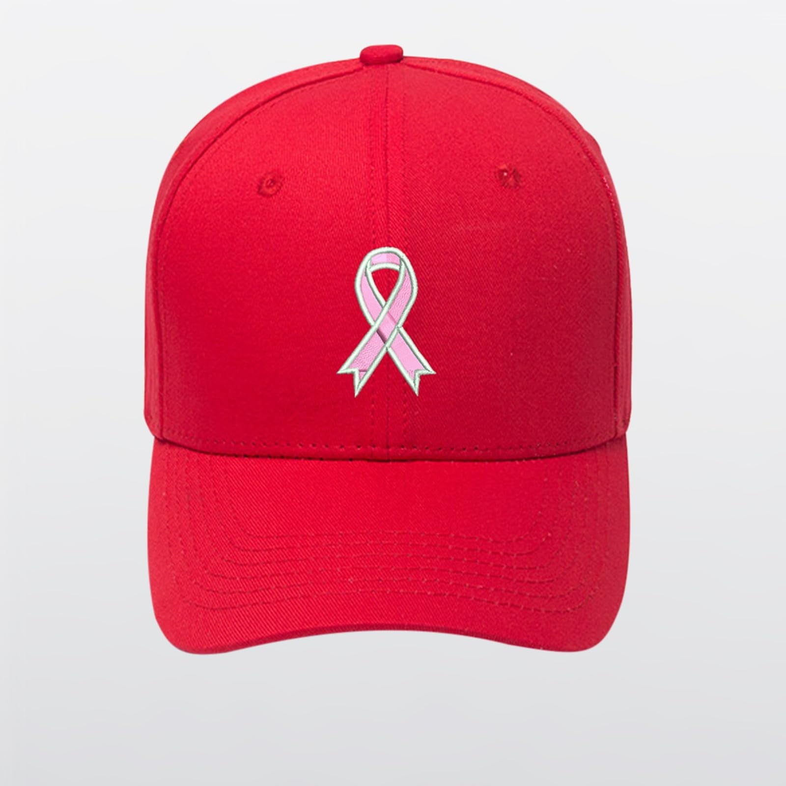 Holzkary Breast Cancer Hats for Women Pink Ribbon Printed Adjustable ...