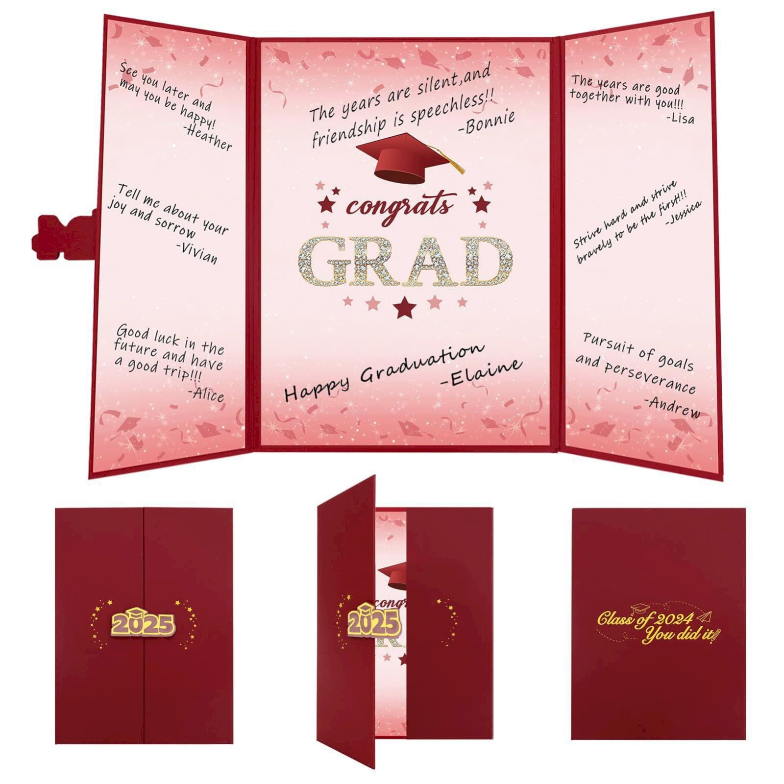 Holzkary Graduation Decorations Class Of 2025 Congratulations Graduates ...