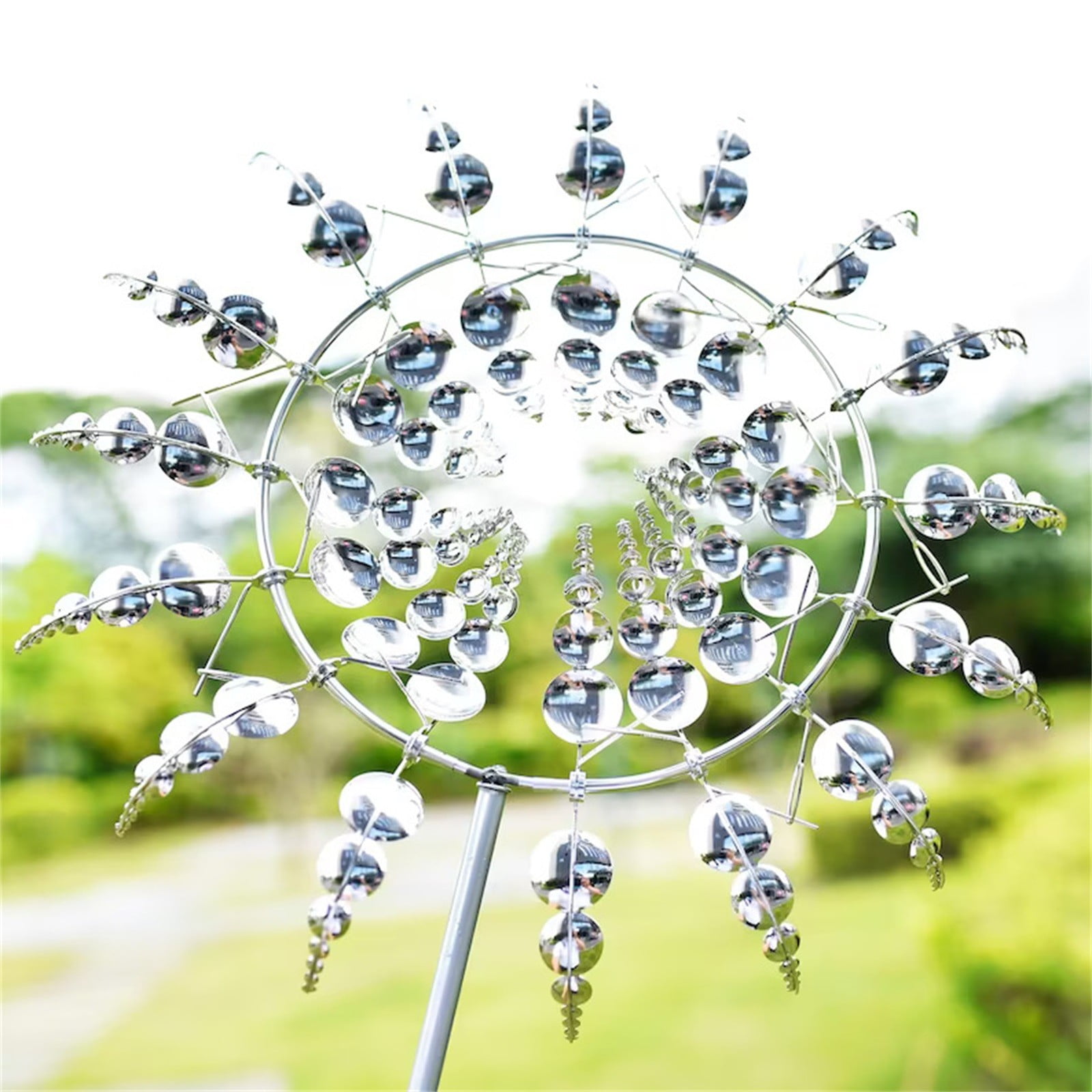 Sherem Magical Metal Windmill: Colorful 3D Wind Catcher Sculpture for ...